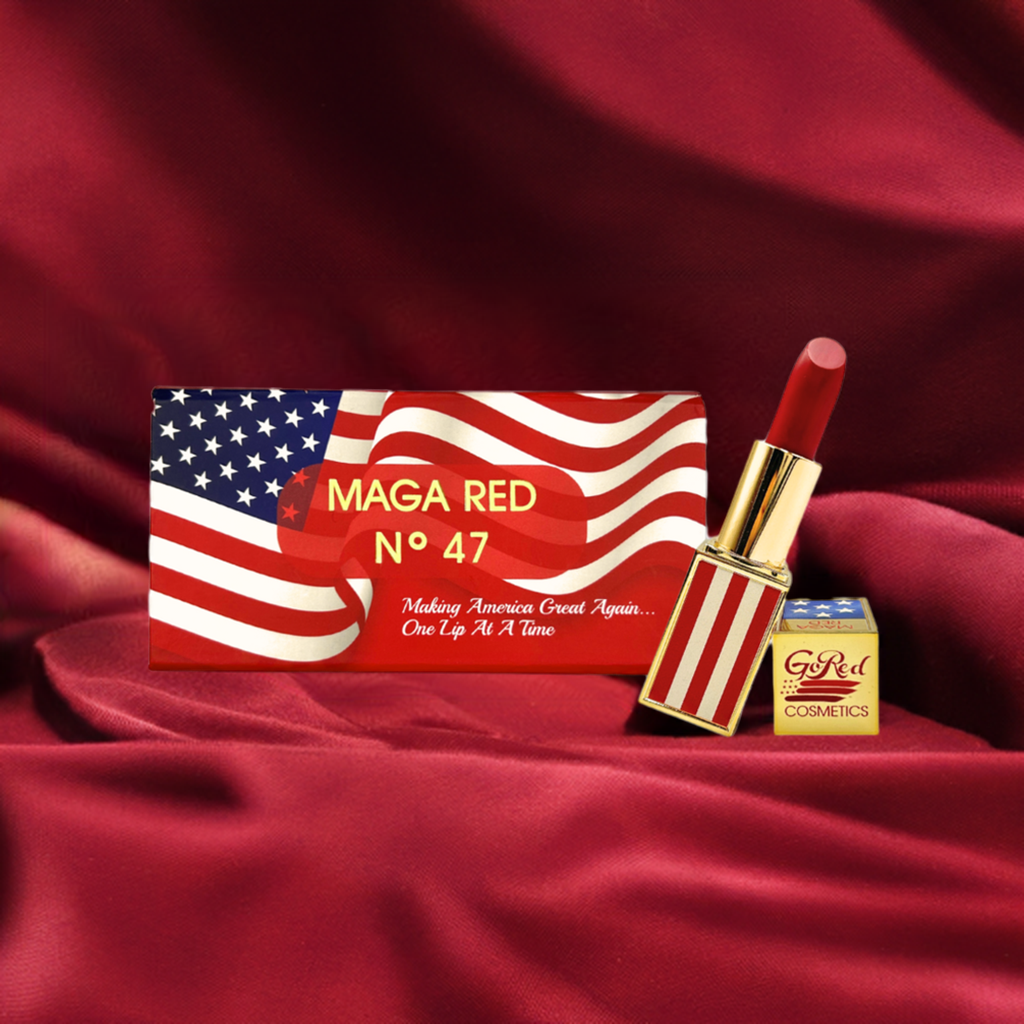 Limited Edition MAGA Red No. 47 Lipstick – Bold Patriotic Red for ...